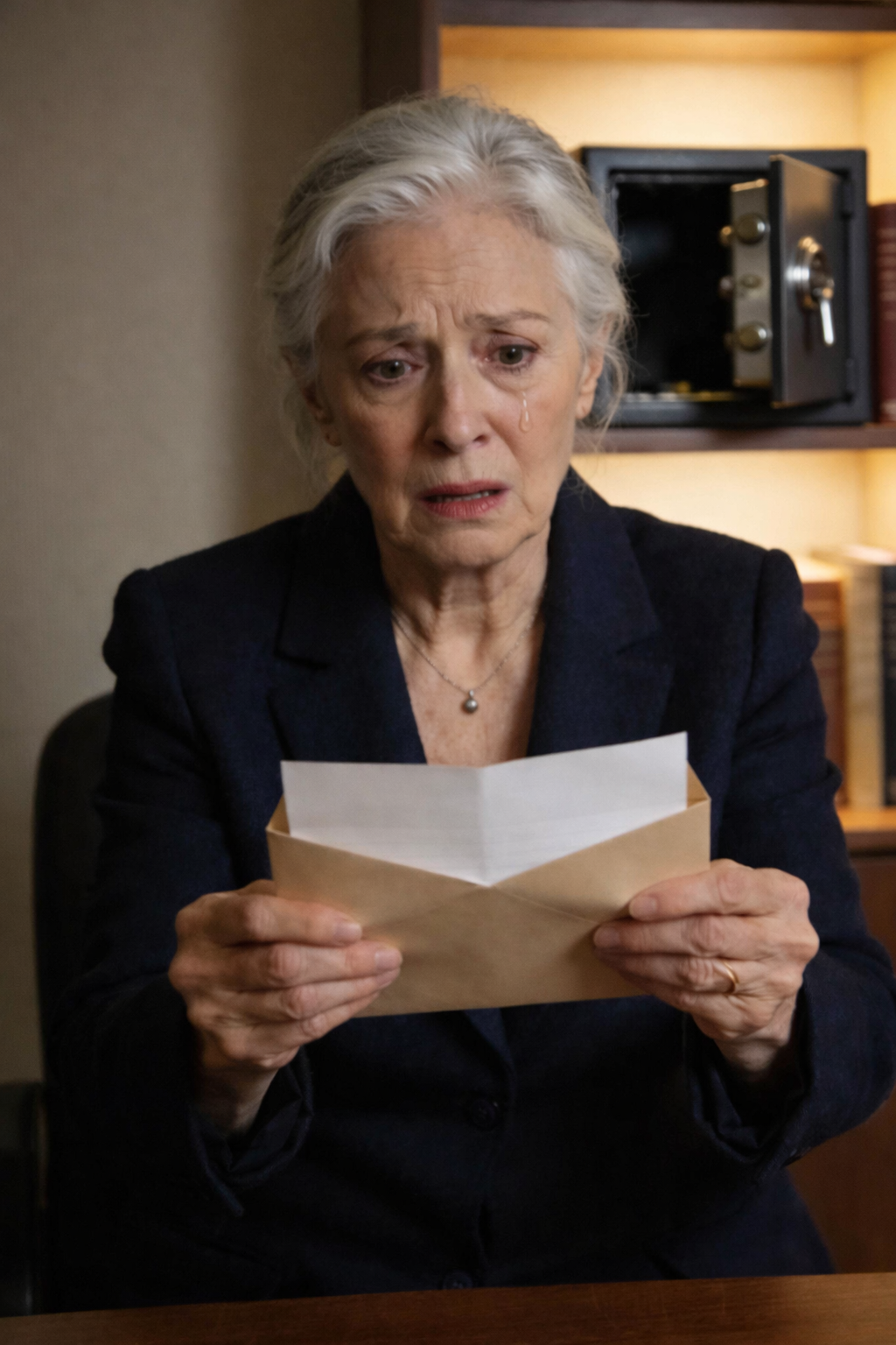 W ciągu trzydziestu ośmiu lat, Mój mąż chodził do banku w każdy wtorek ...